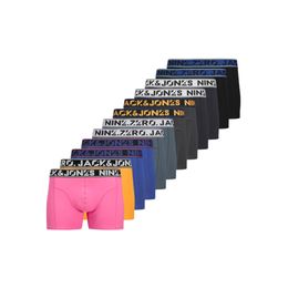 Jack & Jones Jack & Jones Boxershorts 'JACNINE.ZERO' Herren Gr&ouml;&szlig;e XL blau / curry / grau / dunkelgrau / hellpink / schwarz