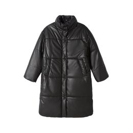 Bershka Mantel Damen Gr&ouml;&szlig;e L schwarz Wintermantel