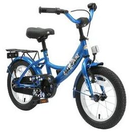 Kinderfahrrad Bikestar "Classic" Gr. 24, blau, Fahrr&auml;der, Kinder, 24cm, 14 Zoll (35,56cm)