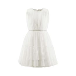 happy girls Dress girl size 152 Off white