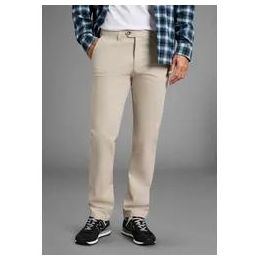 MAN'S WORLD Dehnbund-Hose MAN'S WORLD, Herren, Gr. 52, N + U Gr, beige, Web, Obermaterial: 98% Baumwolle, 2% Elasthan, unifarben, regular fit lang, Hosen, Preis-Leistungs-Kracher
