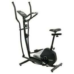 Crosstrainer Christopeit Sport "Crosstrainer CT 6", schwarz, Crosstrainer, ohne Unterlegmatte, 120 kg max. Benutzergewicht, 15 Widerstandsstufen, B:75cm H:158cm L:116cm