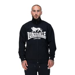 Lonsdale Sweatjacke 'Blencarn' Herren Gr&ouml;&szlig;e XXXL schwarz / wei&szlig;