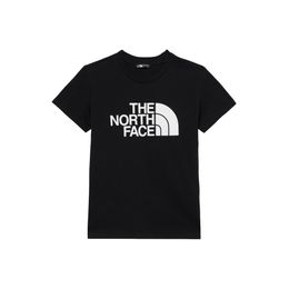 The North Face Funktionsshirt 'Teen Easy' M&auml;dchen Gr&ouml;&szlig;e 124/130 schwarz / wei&szlig;