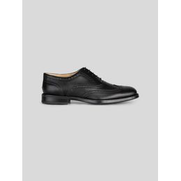 Solari Milano Schn&uuml;rschuh 'Brogue' Herren Gr&ouml;&szlig;e 40 schwarz