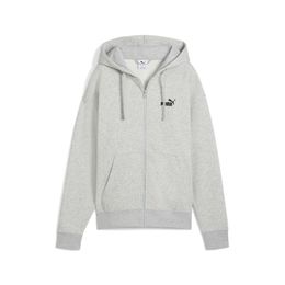 Puma Sportsweatjacke 'Ess No. 1' Damen Gr&ouml;&szlig;e S graumeliert