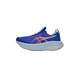 asics Laufschuh 'Gel-Nimbus 28' Damen Gr&ouml;&szlig;e 41.5 blau / pastellblau / koralle / pastellorange
