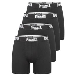 Lonsdale Boxershorts Herren Gr&ouml;&szlig;e L schwarz / wei&szlig;