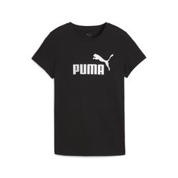 Puma Sportshirt 'ESS No. 1' Damen Gr&ouml;&szlig;e XS schwarz / wei&szlig;