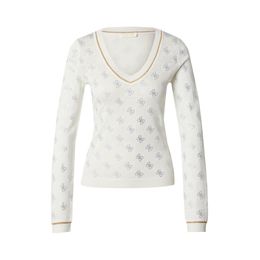 Guess Pullover 'Rosie' Damen Gr&ouml;&szlig;e XXL creme / gold / silber