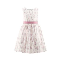 Happy Girls Kleid M&auml;dchen Gr&ouml;&szlig;e 104 ros&eacute; / wei&szlig;