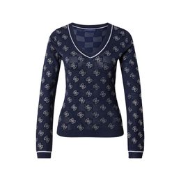 Guess Pullover 'ROSIE' Damen Gr&ouml;&szlig;e XL dunkelblau / silber
