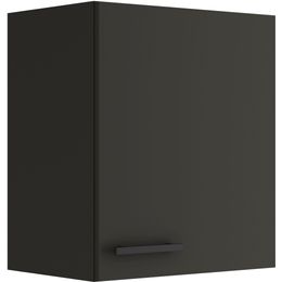 H&auml;ngeschrank Optifit, B:50cm H:57,6cm T:34,6cm, grau, Holzwerkstoff, K&uuml;che, Schr&auml;nke, "Palma", Breite 50 cm, 1 T&uuml;r, 1 Einlegeboden