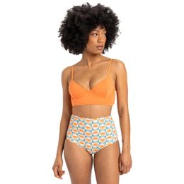 Quiksilver Damen Bikini-Hose "Melly"brittanyblauflorever, Gr. S, Obermaterial: 87% Nylon, 13% Elasthan;, Badehosen