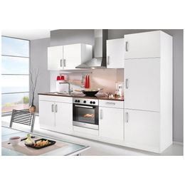 H&auml;ngeschrank KOCHSTATION, B:50cm H:57cm T:34cm, wei&szlig;, Holzwerkstoff, K&uuml;che, Schr&auml;nke, "KS-Toronto, Breite 50 cm"