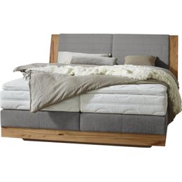 Boxspringbett Alina, B:223cm L:219cm, grau, Chenille GFS (100% Polyester), Jugendzimmer, Komplettbetten, "Cintia", in unterschiedlichen Ausf&uuml;hrungen