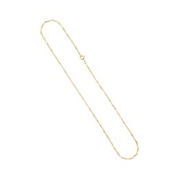 Jobo Damen Goldkette "Singapurkette", Gelbgold 333, L: 50, gold, Gelbgold 333, Halsketten, 333 Gold 50 cm 1,8 mm