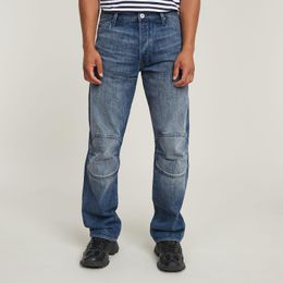 G-Star Raw G-STAR Herren Regular-fit-Jeans "5620 3D Regular", blau, Gr. 31, Denim/Jeans, Obermaterial: 100% Baumwolle, Jeans, mit Knie-Patches