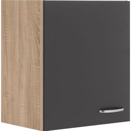 H&auml;ngeschrank Optifit, B:50cm H:57,6cm T:34,6cm, grau, K&uuml;che, Schr&auml;nke, "Parare", Breite 50 cm