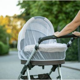 Windhager Kinderwagen-Insektenschutz, B:130cm H:70cm L:33cm, wei&szlig;, Sch&auml;dlingsschutznetze, BxH: 130x70 cm