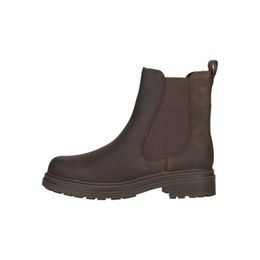 Clarks Damen Stiefel "Orinoco3 Top", Gr. 36braun, Leder, Schuhe, mit elastischen Eins&auml;tzen an den Seiten