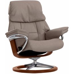 Relaxsessel stressless, B:76cm H:100cm T:75cm, braun, Leder PALOMA: durchgef&auml;rbtes Semianilin-M&ouml;belleder;Leder BATICK: durchgef&auml;rbtes und genarbtes