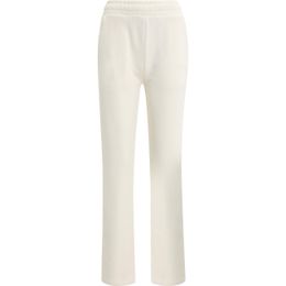 DEF Damen Stoffhose "DEF Damen DEF Wide Leg Pants"sanftes wei&szlig;, Gr. S, unifarben, 80% Baumwolle, 20% Polyester, Hosen