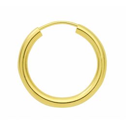 Adelia&acute;s ADELIA ́S Damen Paar Creolen "Damen Silberschmuck 1 Paar 925 Silber Ohrringe / Creolen &Oslash; 50 mm", Damen, Silber 925 (Sterlingsilber), gold, Silber 925