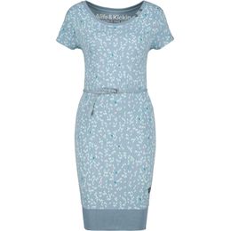 alife and kickin ALIFE & KICKIN Damen Sommerkleid "Damen ColetteAK B", blau, Gr. XS, 65% Baumwolle, 35% Polyester, Kleider