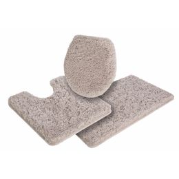 M&ouml;ve M&ouml;ve "Superwuschel, Badvorleger, Badezimmer Teppich" H&ouml;he 40 mm rutschhemmend beschichtet fu&szlig;bodenheizungsgeeignet schnell trocknend strapazierf&auml;hig