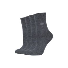 JOOP! JOOP Damen Socken "Socken 4er Pack", Gr. 39, schwarz, 88% Baumwolle, 9% Polyamid, 3% Elasthan, meliert, Socken