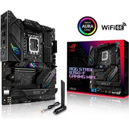 ASUS Mainboard "ROG STRIX B760-F GAMING WIFI", B:30,5cm T:24,4cm, schwarz, Mainboards
