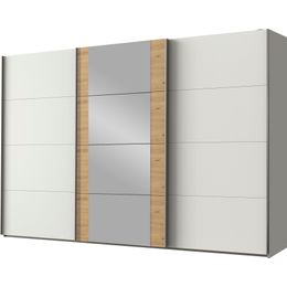 Schwebet&uuml;renschrank wimex, B:360cm H:236cm T:64cm, wei&szlig;, Holzwerkstoff, Schr&auml;nke, "Bern Schiebet&uuml;renschrank TOPSELLER", Schrank mit zus&auml;tzlicher