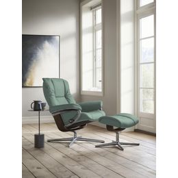stressless "Mayfair" mit Cross Base, Gr&ouml;&szlig;e S, M & L, Holzakzent Braun