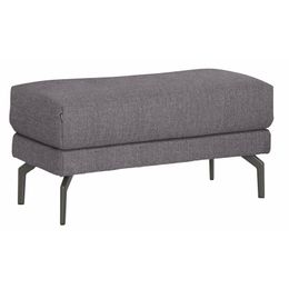 Hockerbank, B:93cm H:45cm T:48cm, braun, CREATION BY ROLF BENZ, Flachgewebe VICTORIA (41% Polyacryl 38% Polyester 21% Baumwolle), Hocker, "CR.450,