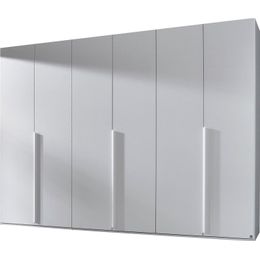 Dreht&uuml;renschrank Rauch, B:301cm H:223cm T:60cm, wei&szlig;, Holzwerkstoff, Schr&auml;nke, "Kleiderschrank Schrank Garderobe W&auml;scheschrank PURISMA", schlichte