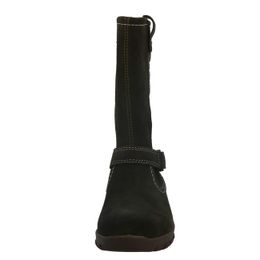 Lurchi M&auml;dchen Stiefel "Lurchi Chrissi-TEX", Gr. 33schwarz olive, Kunstfaser, Schuhe