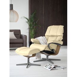 stressless "Reno" mit Cross Base, Gr&ouml;&szlig;e S, M & L, Holzakzent Eiche