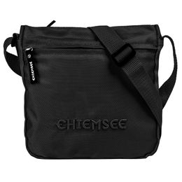 Chiemsee Damen Umh&auml;ngetasche, schwarz, Kunstfaser, leicht gl&auml;nzend, unifarben, Taschen