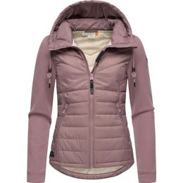 Ragwear Damen Outdoorjacke "Lucinda", lila, Gr. XL, Obermaterial: 100% Polyester; Obermaterial &Auml;rmel: 100% Baumwolle; Futter: 100% Polyester;