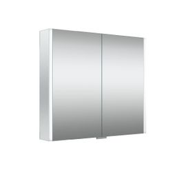 Spiegelschrank Welltime, B:80cm H:70cm T:13cm, transparent, Badezimmer, Schr&auml;nke, "Ahus", Mit Soft-Close-Funktion, inklusive Beleuchtung, Breite 80