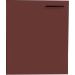 Nobilia Frontblende ""Easytouch", Ausrichtung w&auml;hlbar", B/H/T: 60cm x 72cm x 1,9cm, T&uuml;ranschlag links, rot, M&ouml;belblenden, f&uuml;r integrierte K&uuml;hlger&auml;te