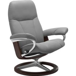 stressless "Consul" mit Signature Base, Gr&ouml;&szlig;e L, Gestell Braun