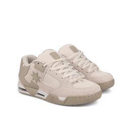 DC Shoes Damen Sneaker "Command", Gr. 11tan, wei&szlig;, Obermaterial:52.53% Leder + 47.47% Synthetic;, Schuhe