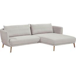 Sch&ouml;ner Wohnen Kollektion Ecksofa, B:270cm H:71cm T:160cm, grau, SCH&Ouml;NER WOHNEN-KOLLEKTION, 16% Baumwolle, 79% Polyester, 5% Polyacryl, Wohnzimmer, Sofas, "Pearl - 5 Jahre