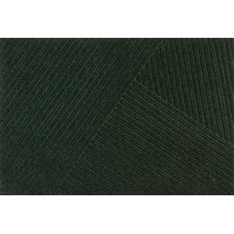 Fu&szlig;matte, B:60cm H:8mm L:90cm, gr&uuml;n, wash+dry by Kleen-Tex, Polyester, Au&szlig;enbereich, Teppiche, "Stripes midnight green"