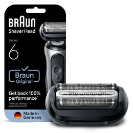 Braun Herren Ersatzscherkopf "Series 6 64B", schwarz, Scherk&ouml;pfe, Kompatibel mit Braun Series 6 Rasierern der Generation 60, 61 und 62