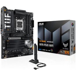 ASUS Mainboard "TUF GAMING X870-PLUS WIFI", B:35,7cm H:7cm T:27,3cm, schwarz, Mainboards