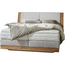 Boxspringbett Alina, B:183cm L:219cm, grau, Chenille GFS (100% Polyester), Jugendzimmer, Komplettbetten, "Cintia", in unterschiedlichen Ausf&uuml;hrungen