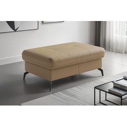 Sit & More Polsterhocker SIT & MORE, B:103cm H:44cm T:69cm, beige, Hocker, "Morris", mit praktischen Stauraum